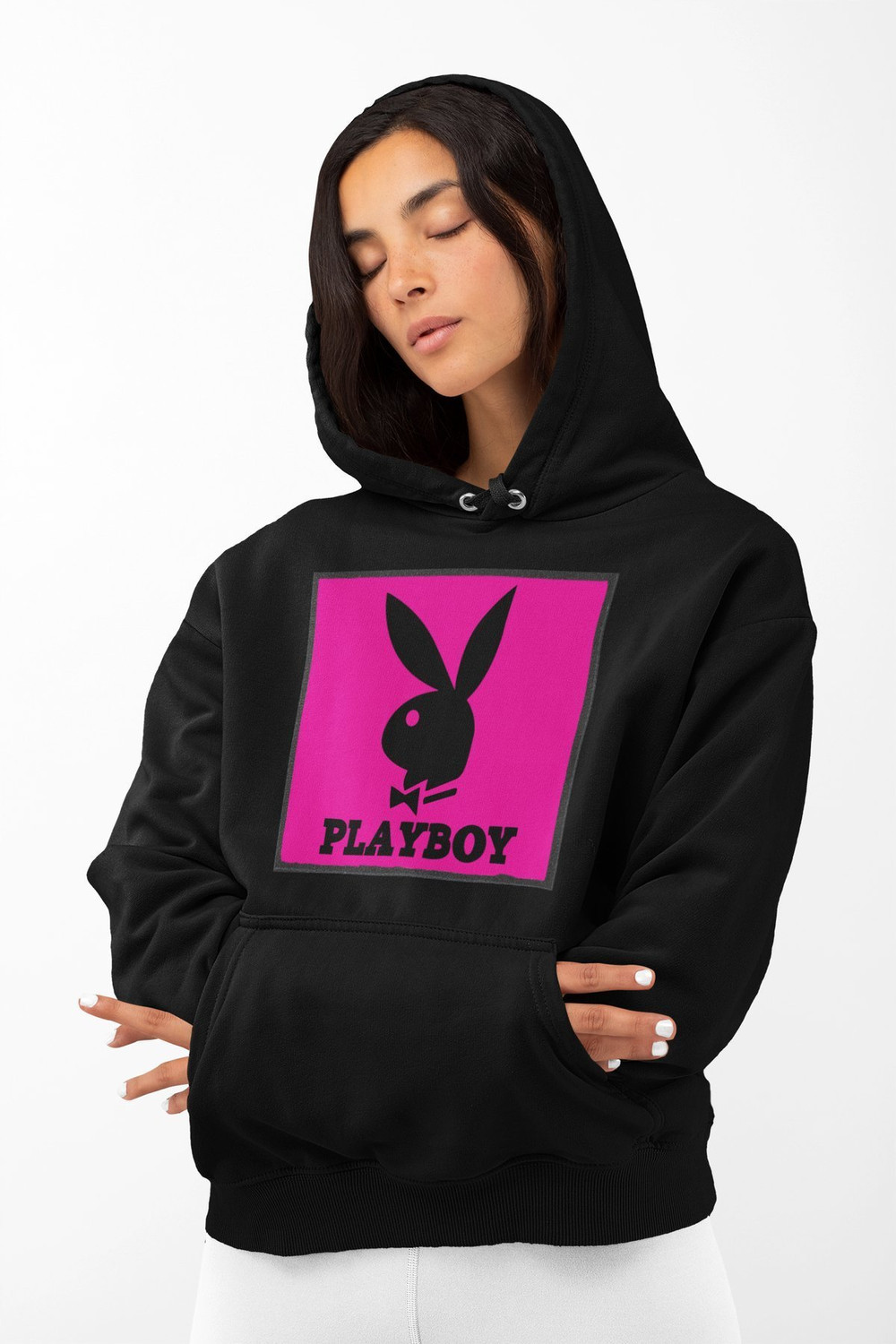 Bluza z naszywką PLAYBOY | BLUZY \ Kangurki z naszywką PRODUKTY11 ...