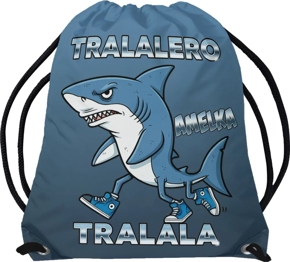 Worek Italian Brainrot – zabawne stworki z nadrukiem